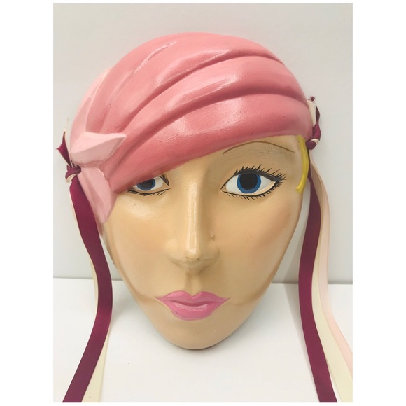 Wall Decor | Flapper Girl Porcelain Wall Art | Poshmark